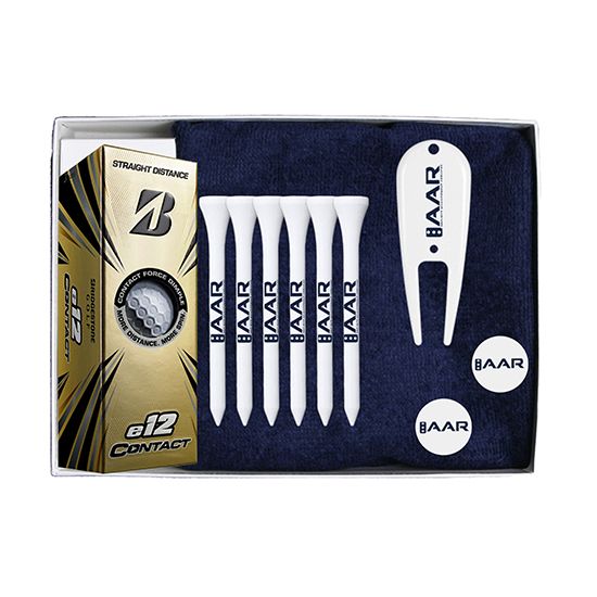 Bridgestone e12 Golf Ball & Towel Tournament Box