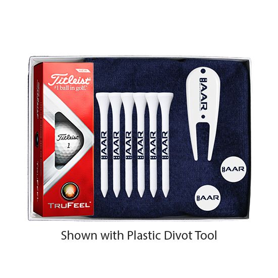 Golf Tournament Ball & Towel Box - Titleist TruFeel
