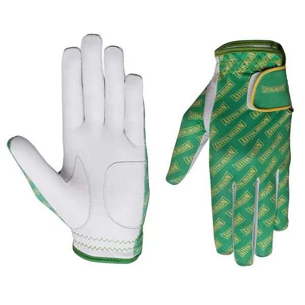 logo golf gloves